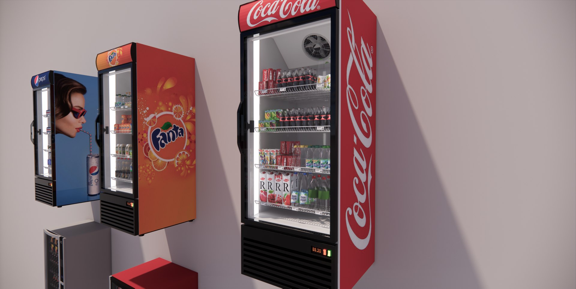 3D Vending Machines Collection-A4 Model - TurboSquid 2096589