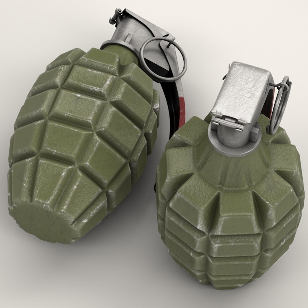Mk2 Grenade Mk 2 C4d