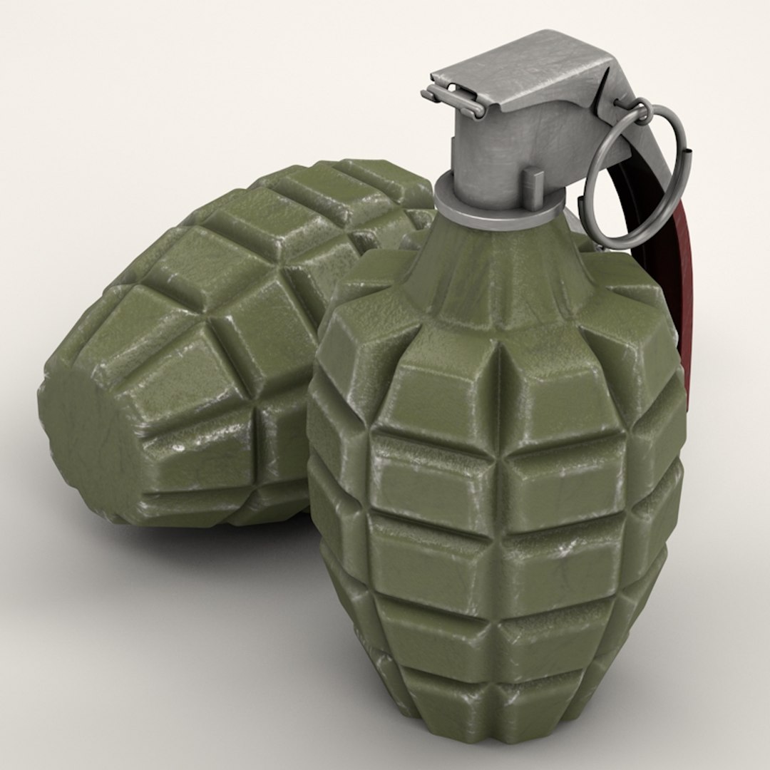Mk2 Grenade Mk 2 C4d