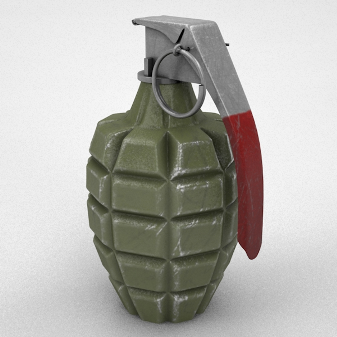 Mk2 Grenade Mk 2 C4d