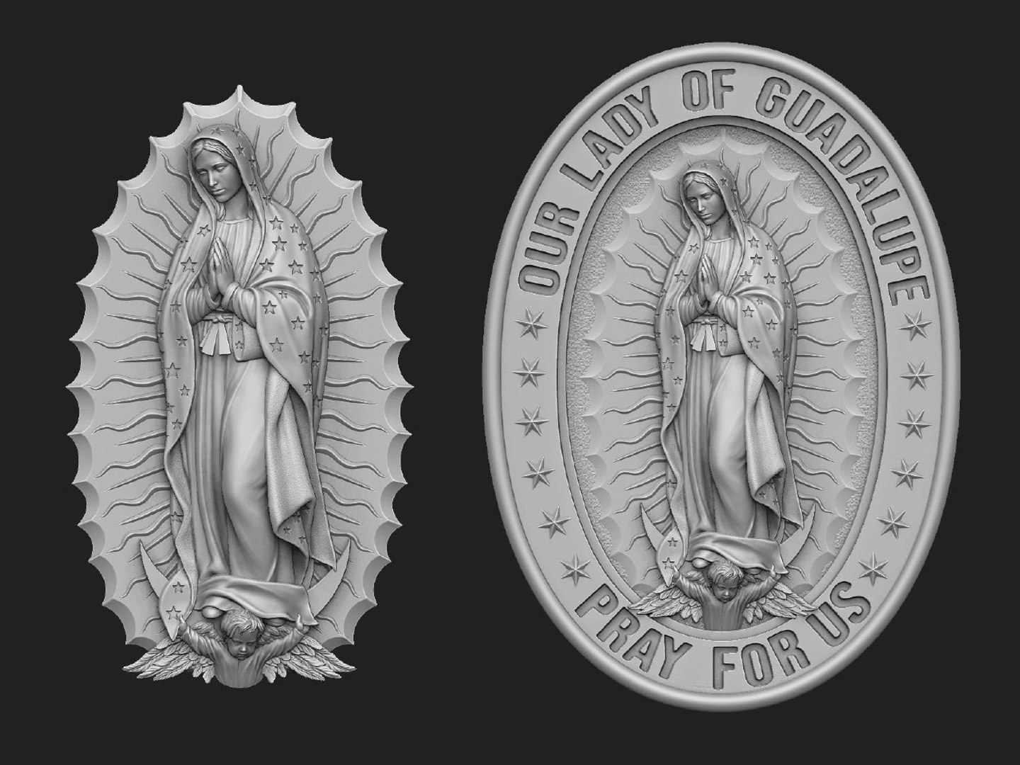 Mother Mary-1 3D-print model file model - TurboSquid 2131091