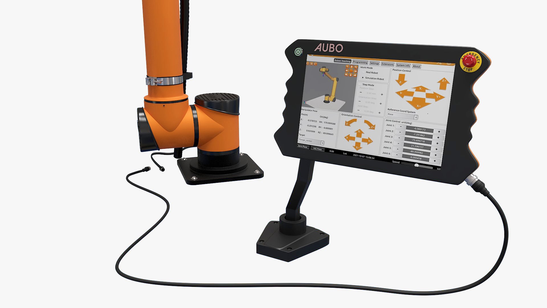 AUBO Robot With Rotating Gripper Tool 3D Model - TurboSquid 2357843