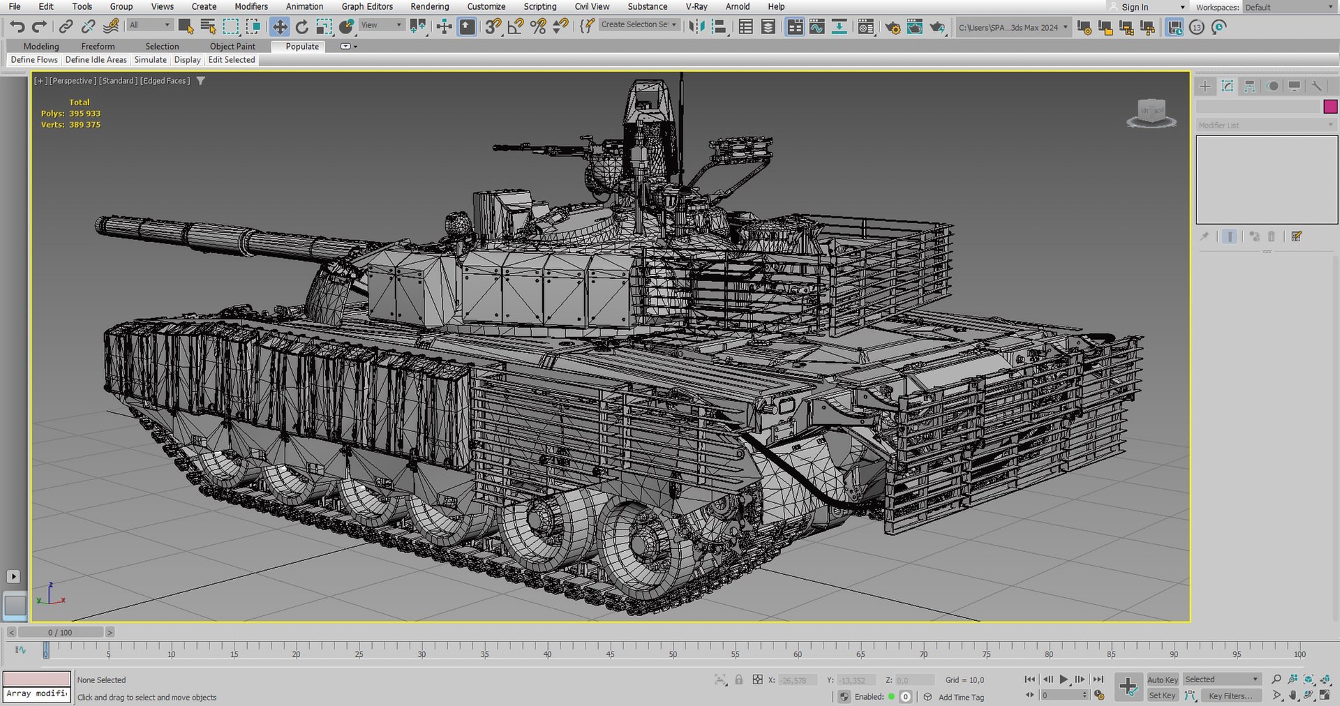 T-80BVM Main Battle Tank 3D Model - TurboSquid 2343104