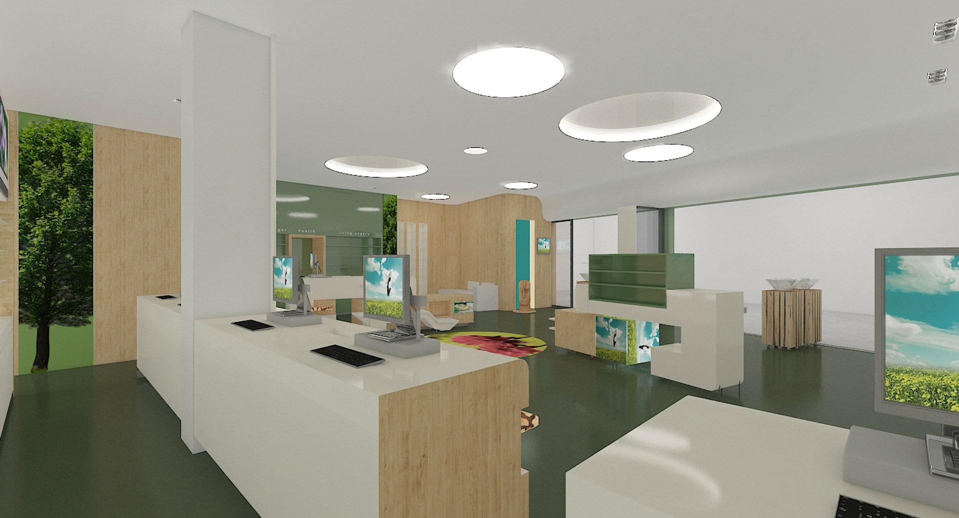 3D Pharmacy Center Model - TurboSquid 1351795