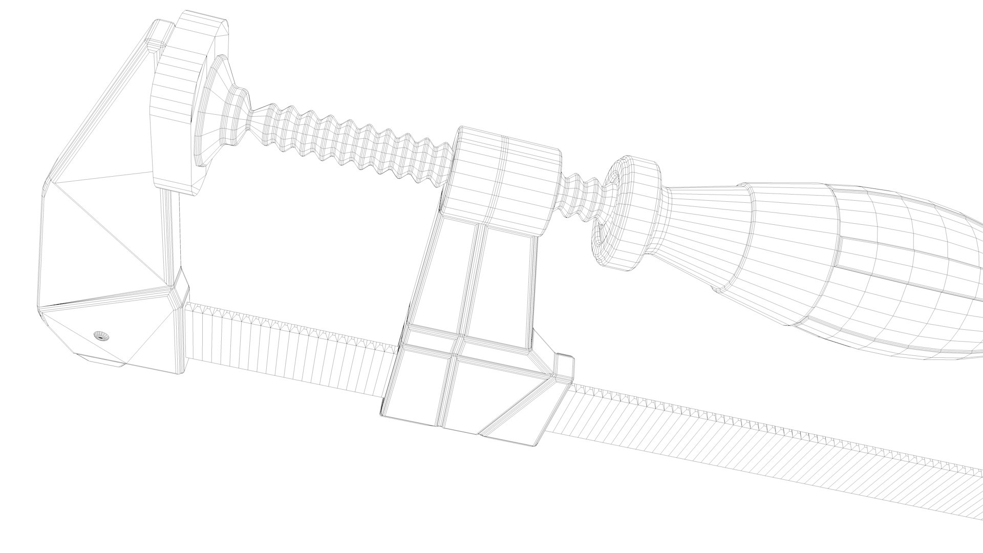 Bar Clamp 3D Model - TurboSquid 1798144