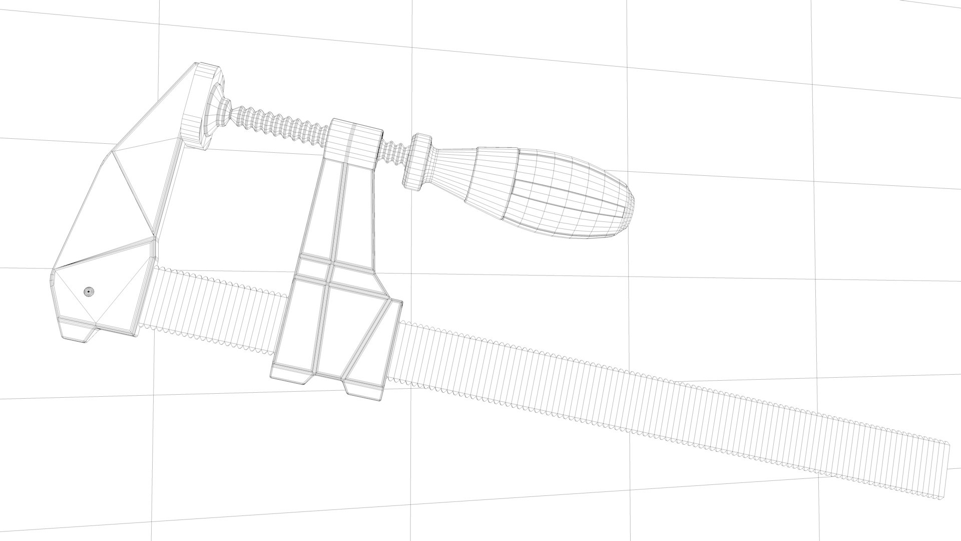 Bar Clamp 3D Model - TurboSquid 1798144