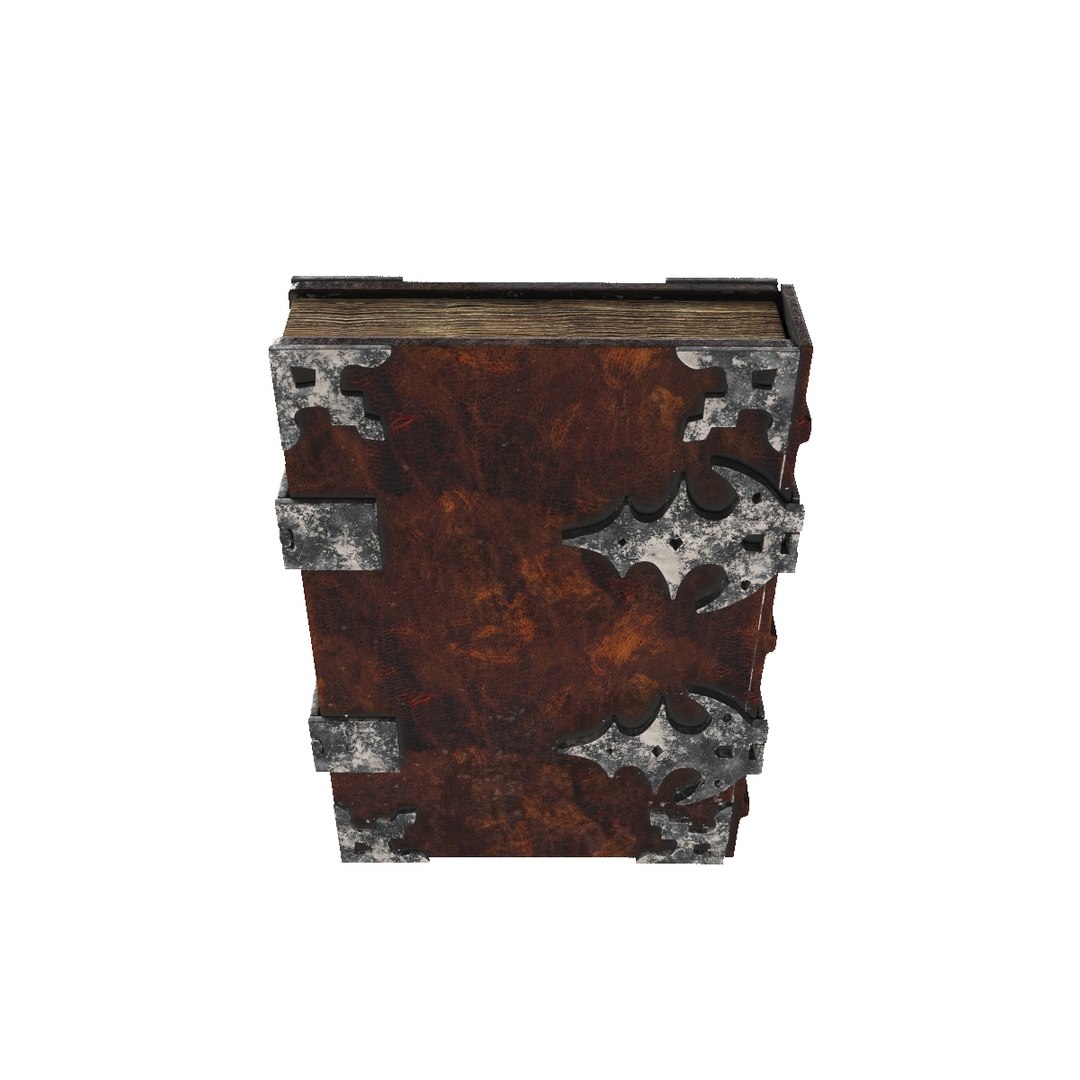 3D Old Spell Book - TurboSquid 1420355