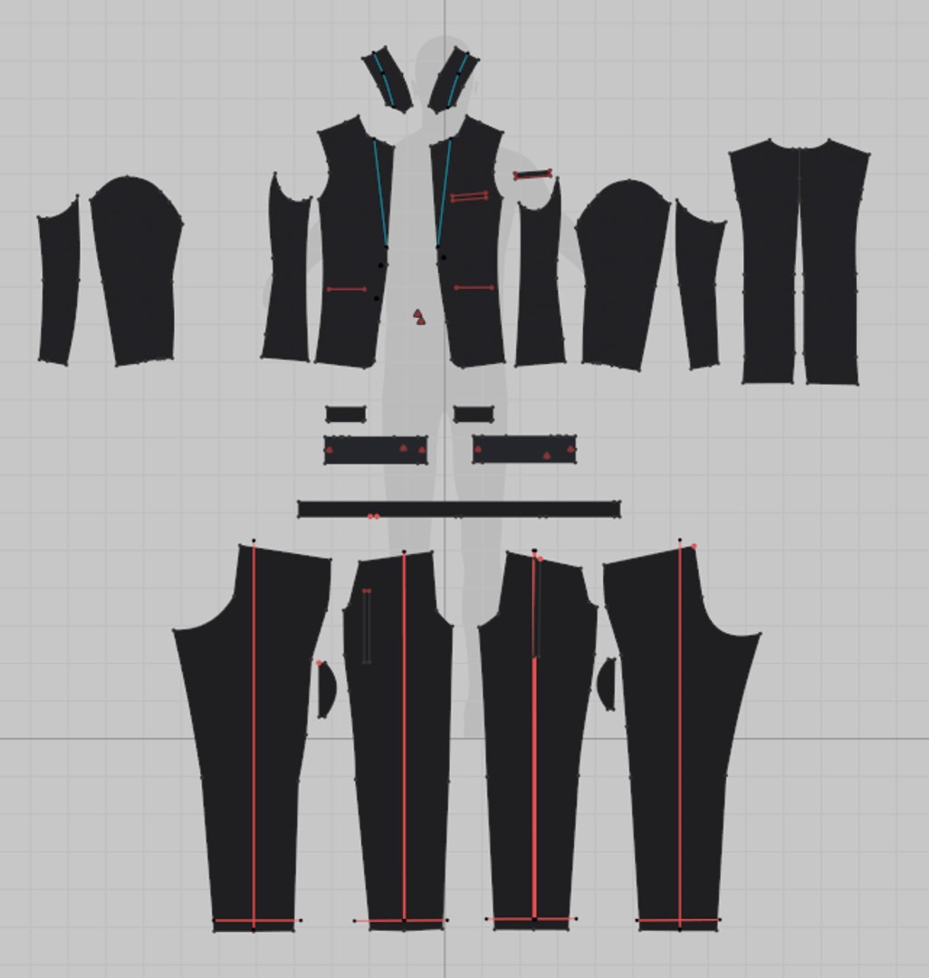 3D Men s Business Suit Marvelous Desigher Project - TurboSquid 1758525