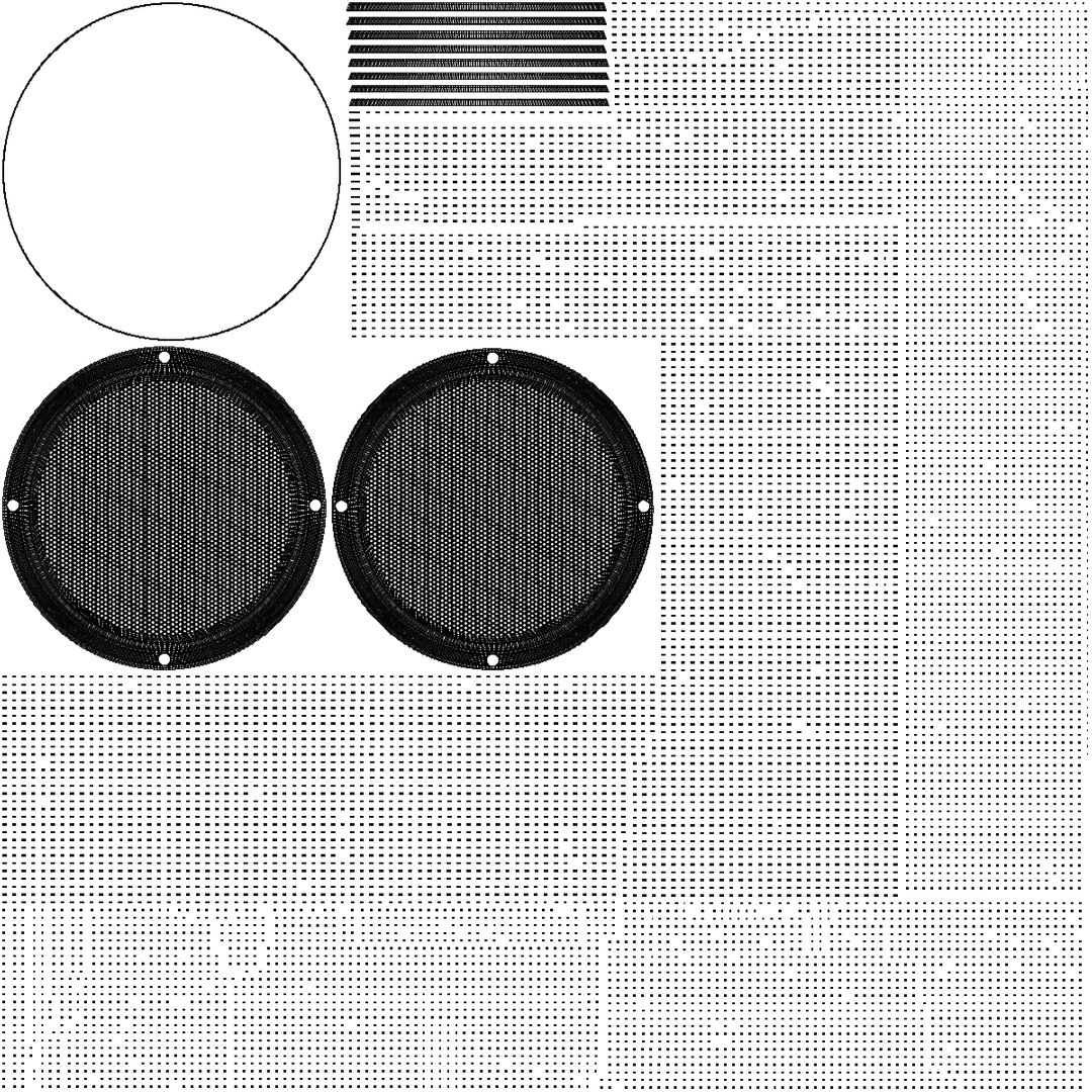 3D Speaker Cover Frame - TurboSquid 2240641