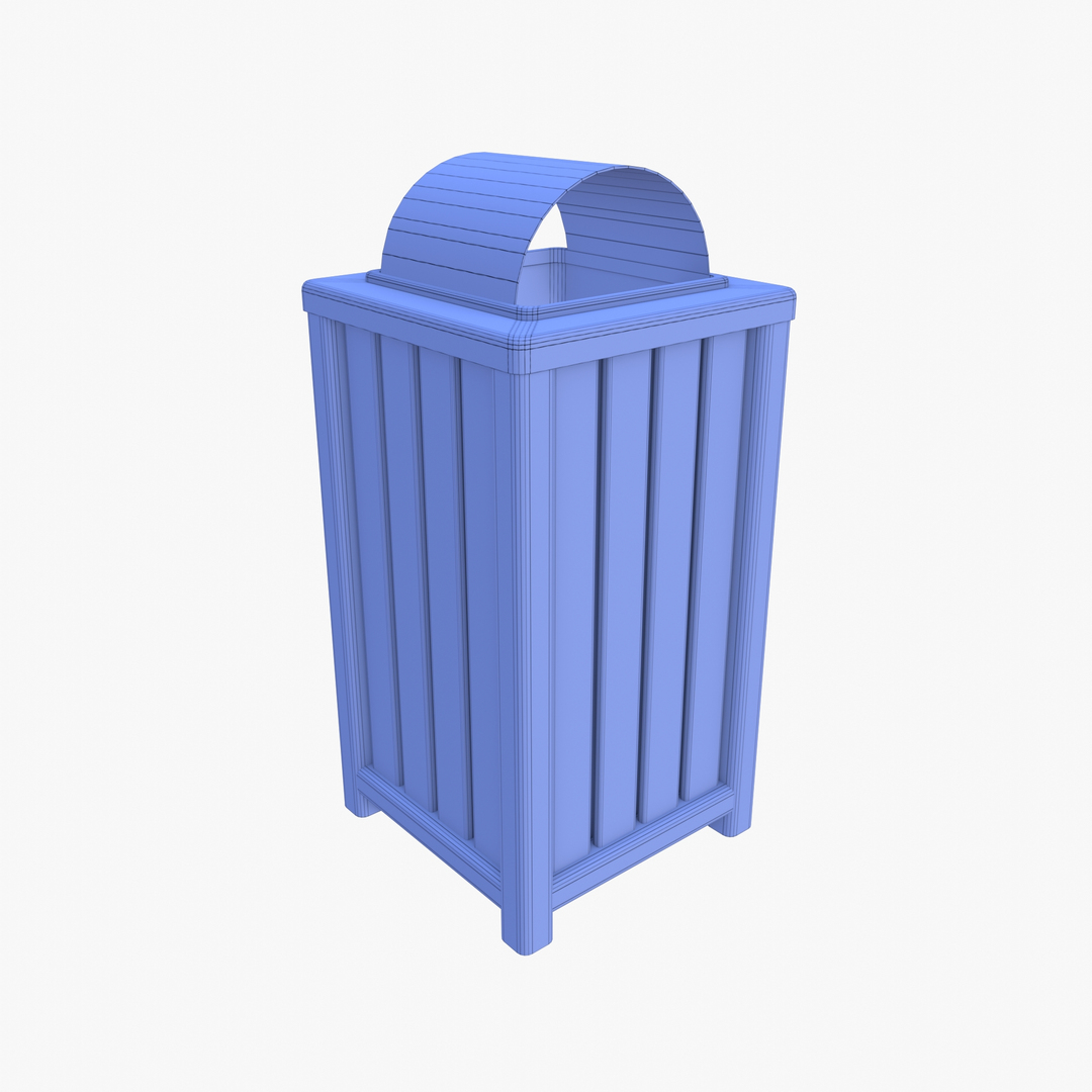 Trash Can V3 3D - TurboSquid 1994595