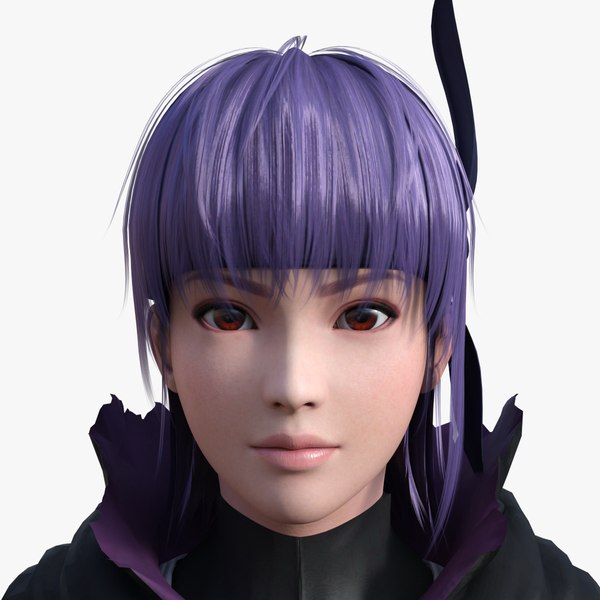 Ayane - Game Ready Low-poly 3D 모델 3D 모델 - TurboSquid 2219609