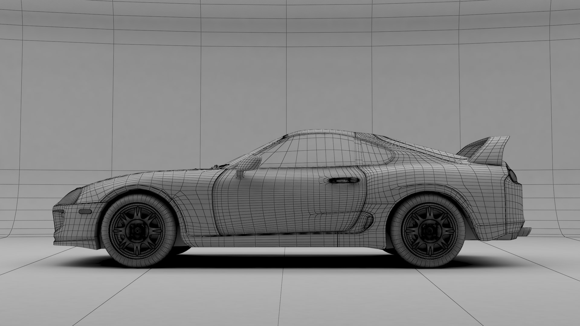 Toyota Supra Model - TurboSquid 2089532