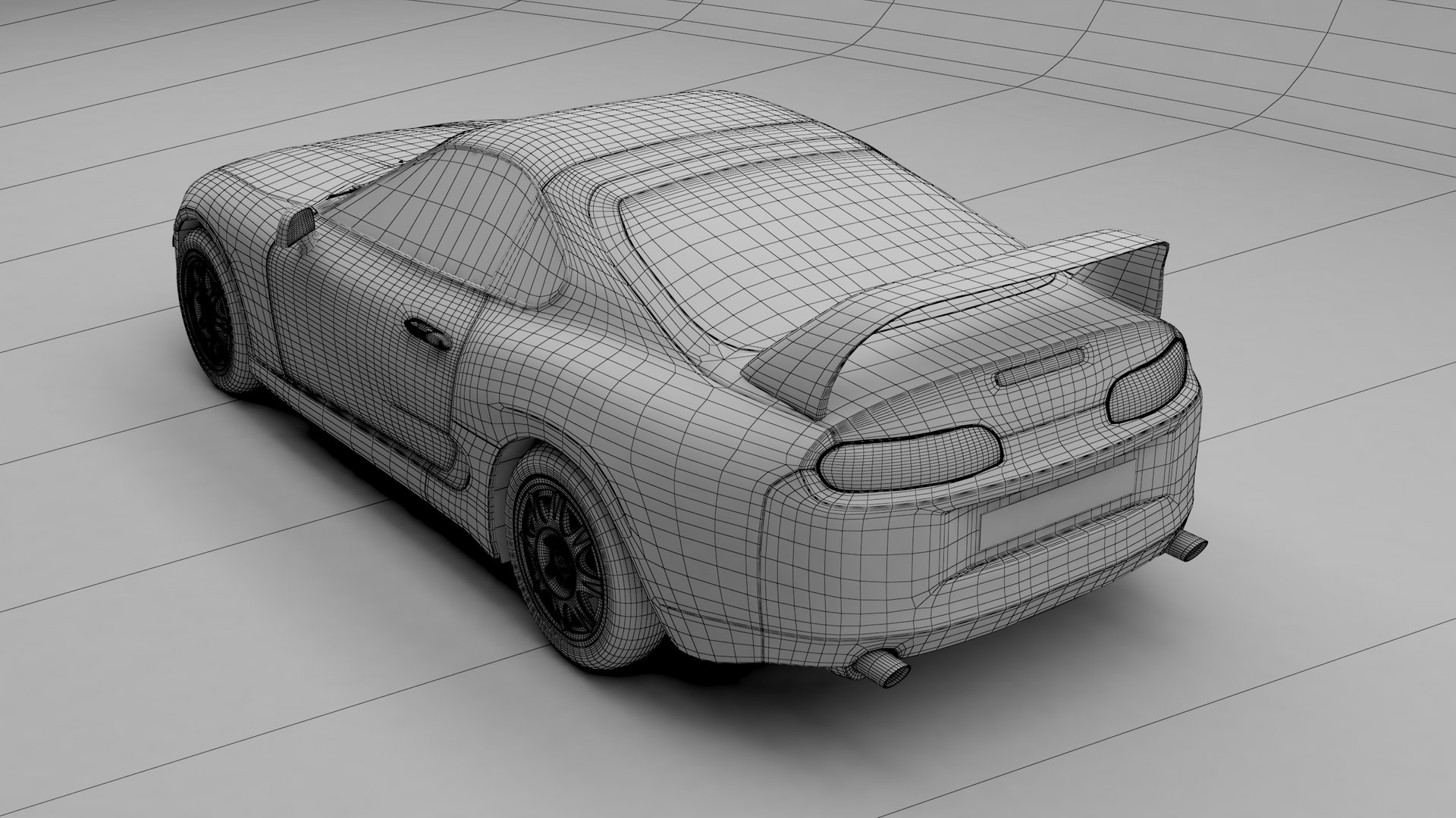 Toyota Supra Model - TurboSquid 2089532