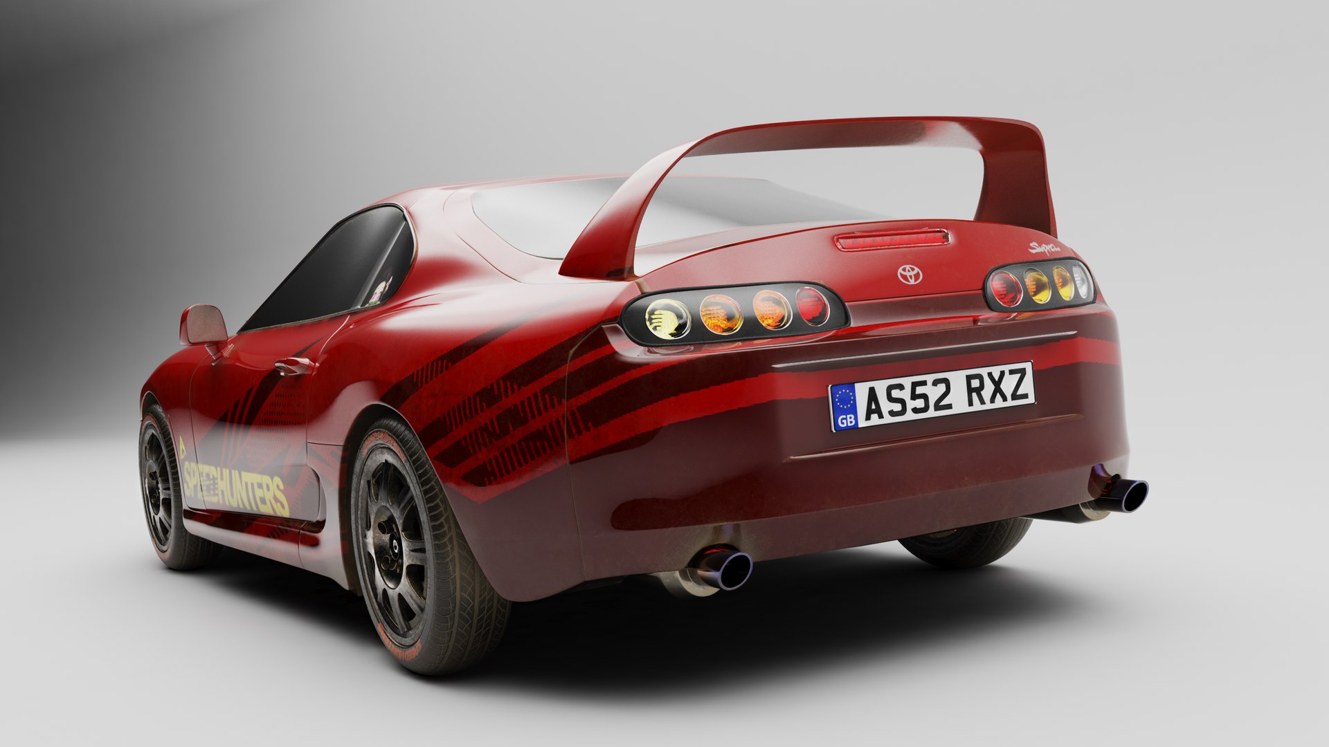 Toyota Supra Model - TurboSquid 2089532