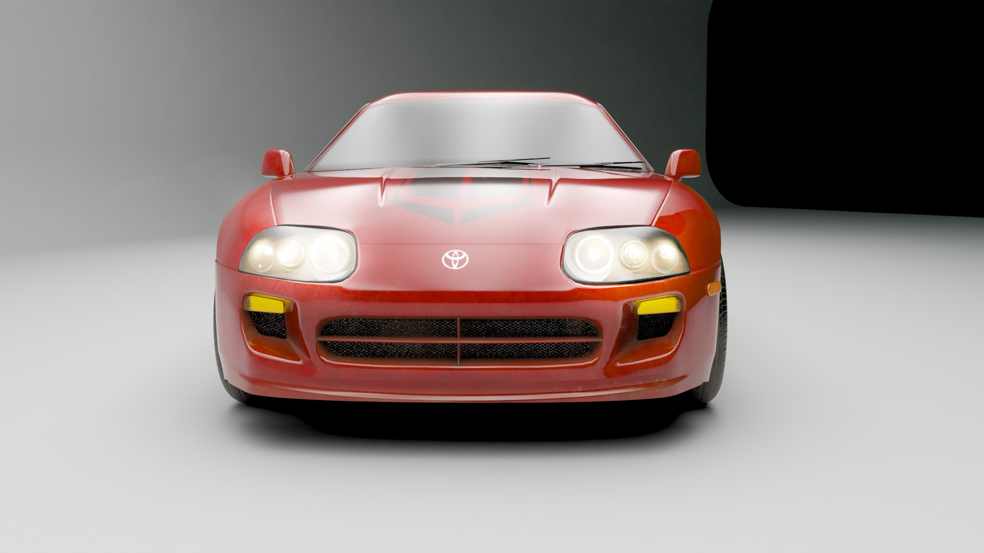 Toyota Supra Model - TurboSquid 2089532