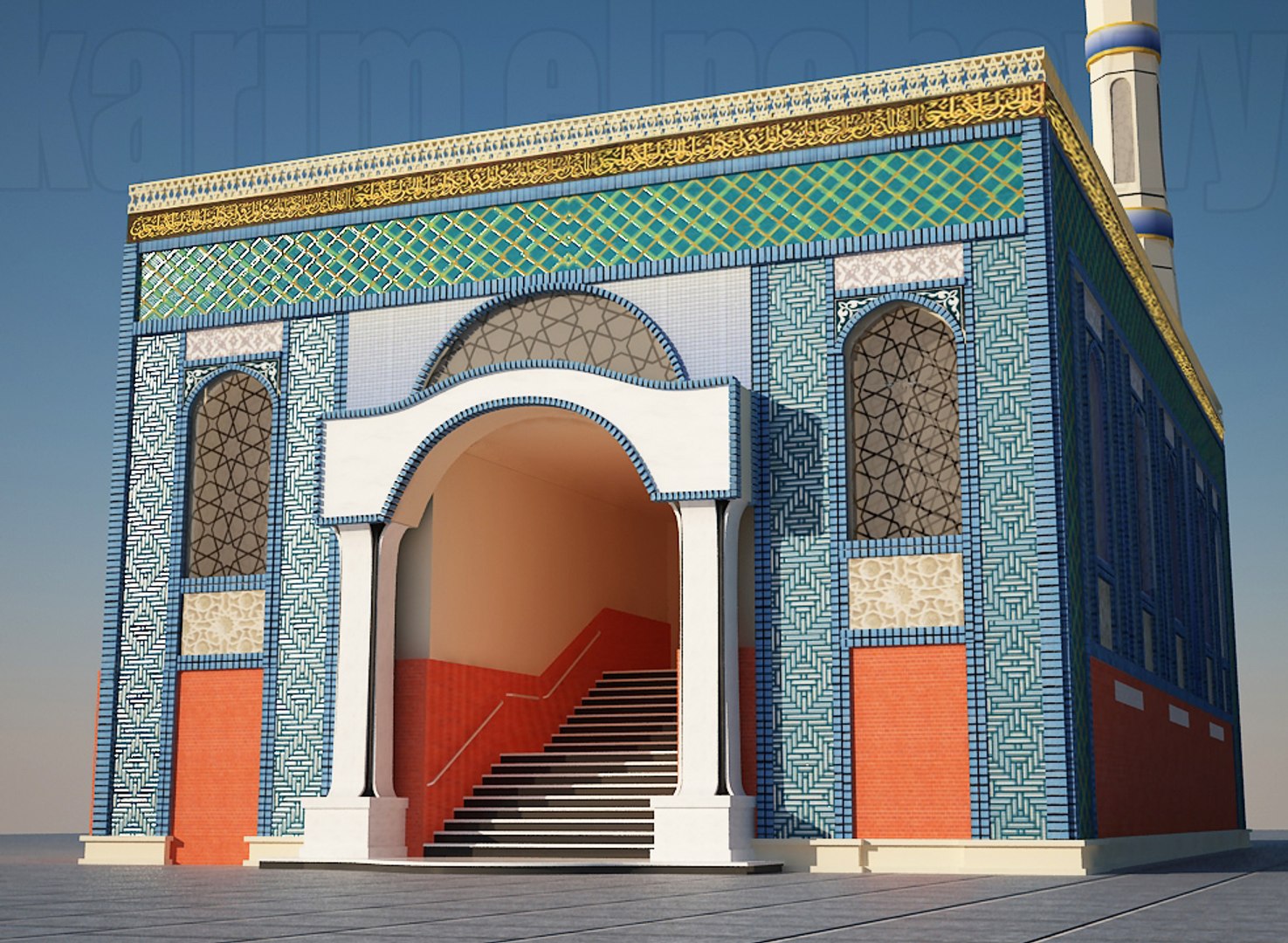 Mosque Islam 3d Dxf