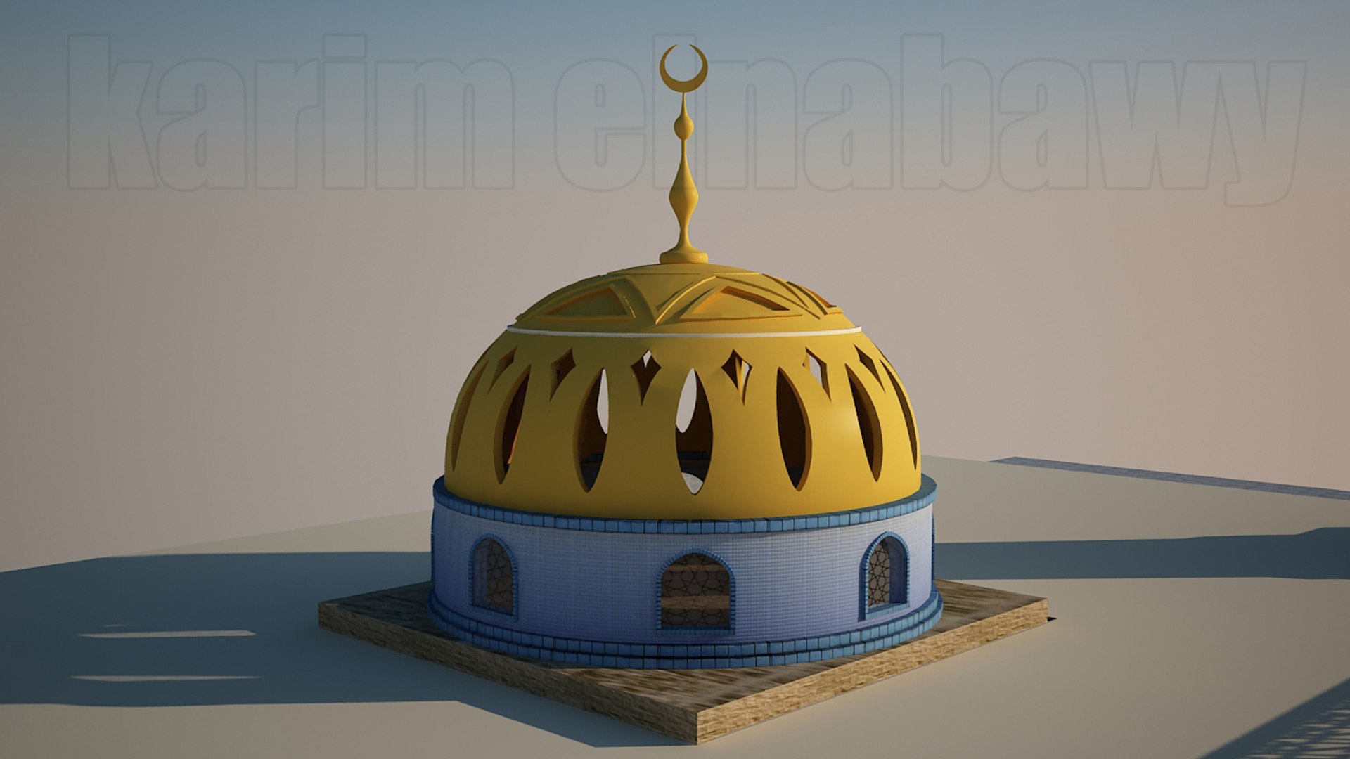 Mosque Islam 3d Dxf