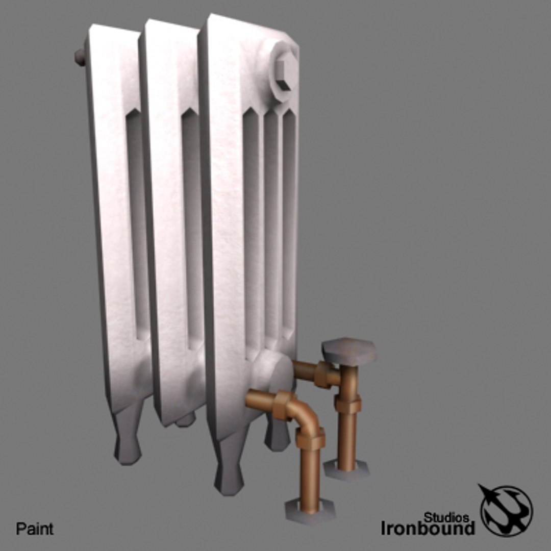 Hot-water Radiator 3d Model
