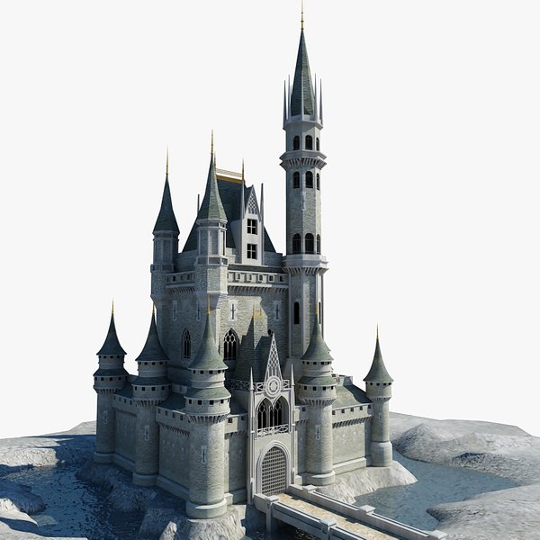Fantasy castle 3D model - TurboSquid 1549176