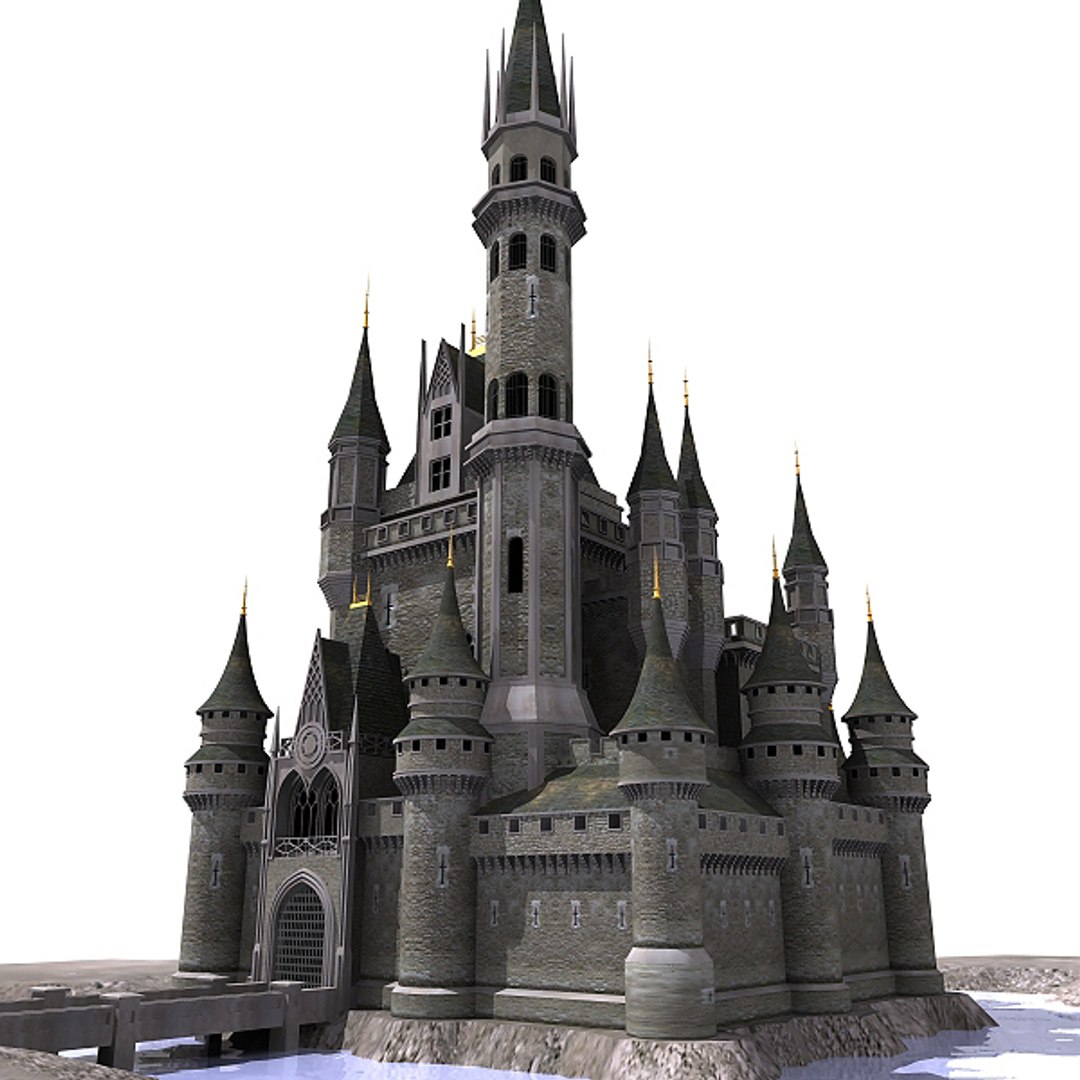 Castle Building Architecture 3d Model