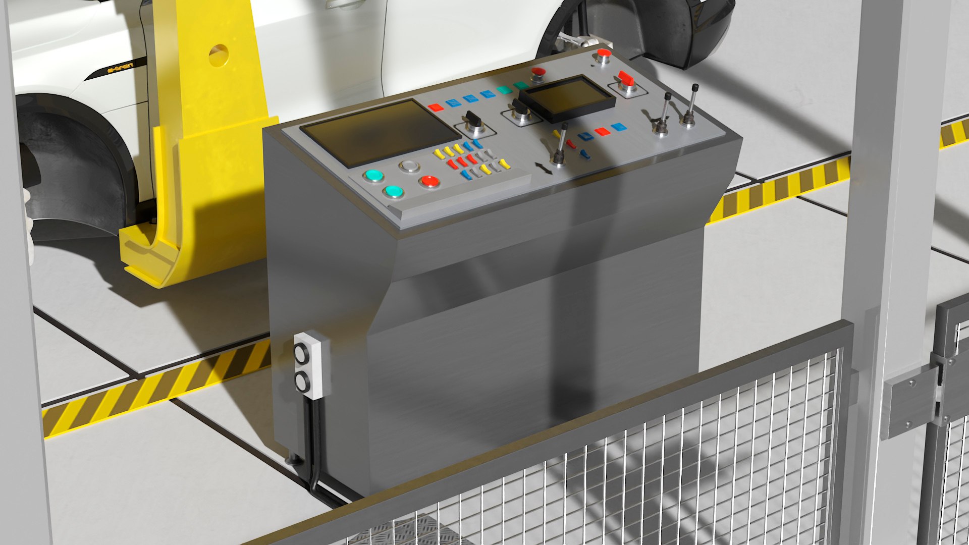 3D Model Audi Assembly Line - TurboSquid 2322270