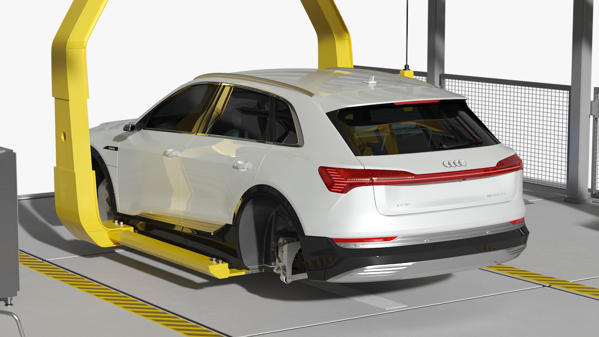 3D Model Audi Assembly Line - TurboSquid 2322270