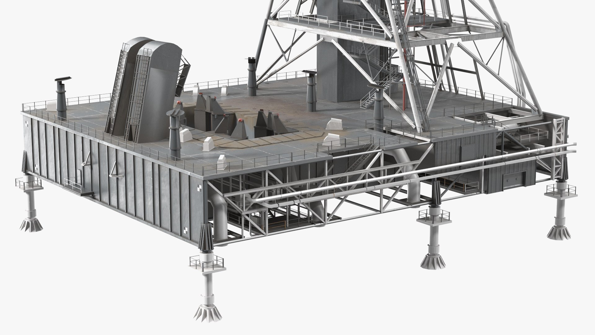 3D Model SLS Launch Pad - TurboSquid 2269688