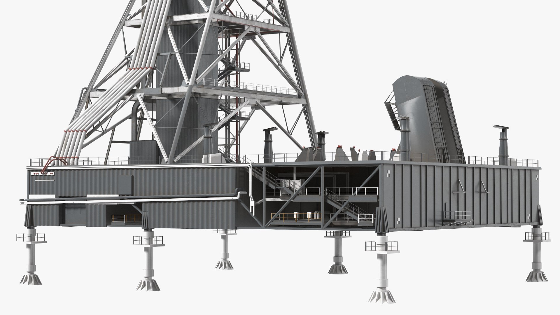 3D Model SLS Launch Pad - TurboSquid 2269688