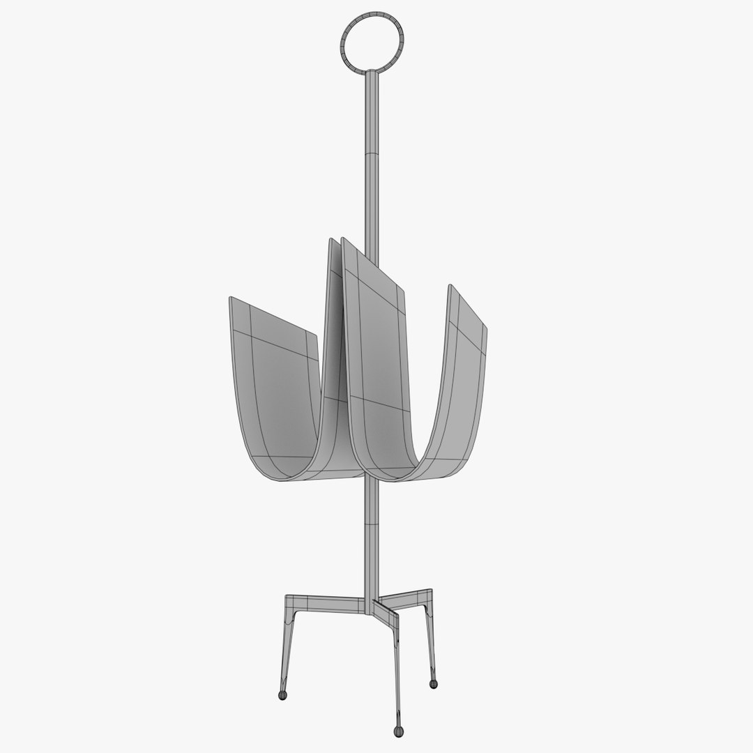 magazine stand 3d model