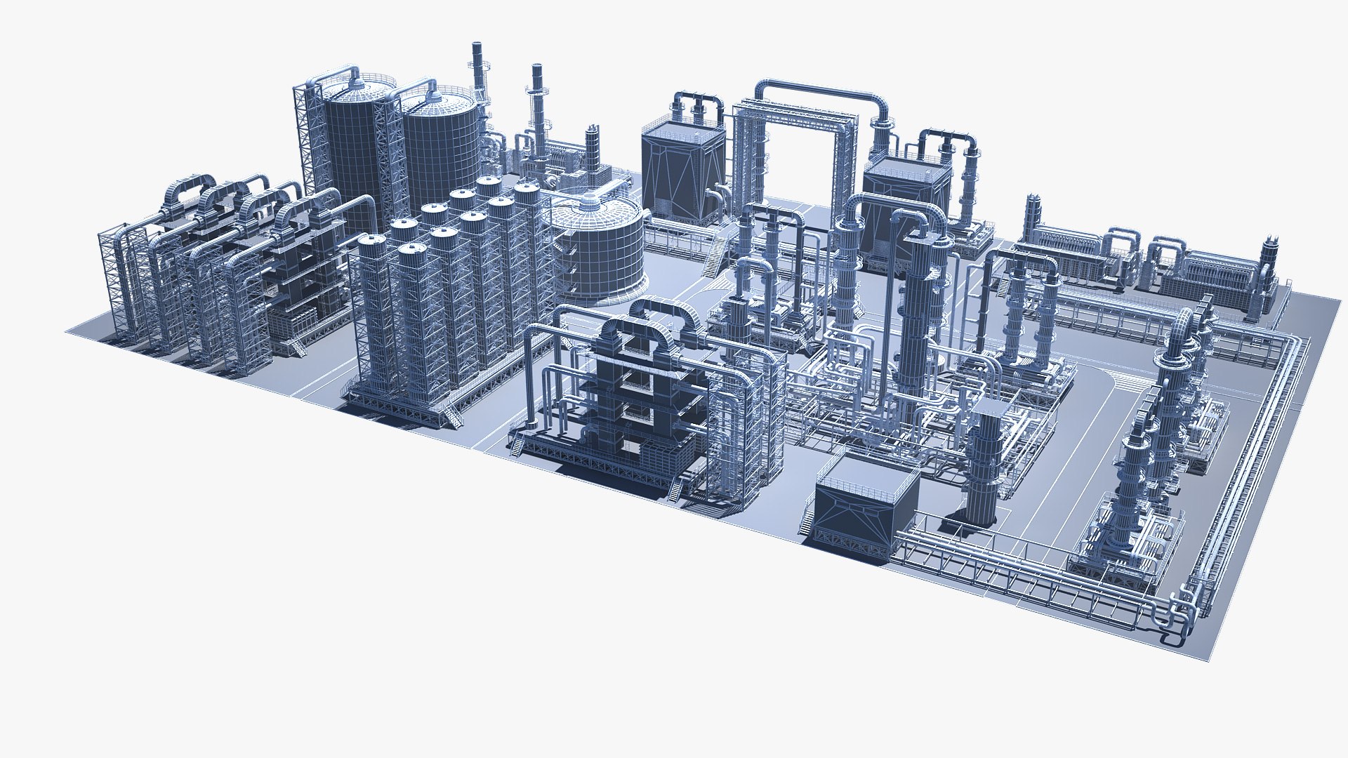3D 4-Industrial Area Set -03 - TurboSquid 2036346