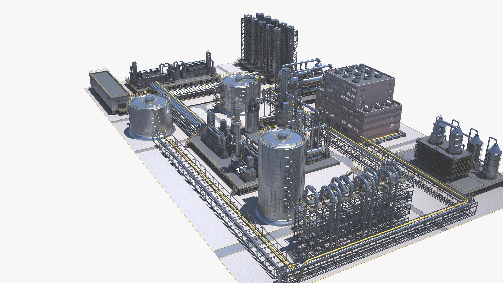3D 4-Industrial Area Set -03 - TurboSquid 2036346
