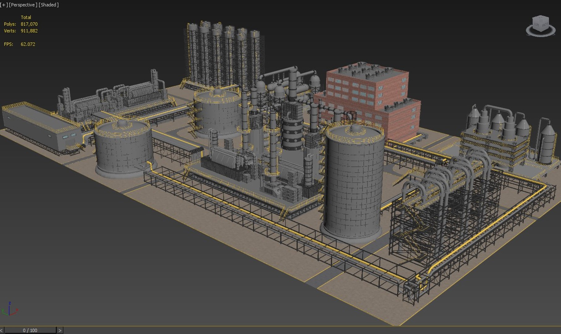 3D 4-Industrial Area Set -03 - TurboSquid 2036346
