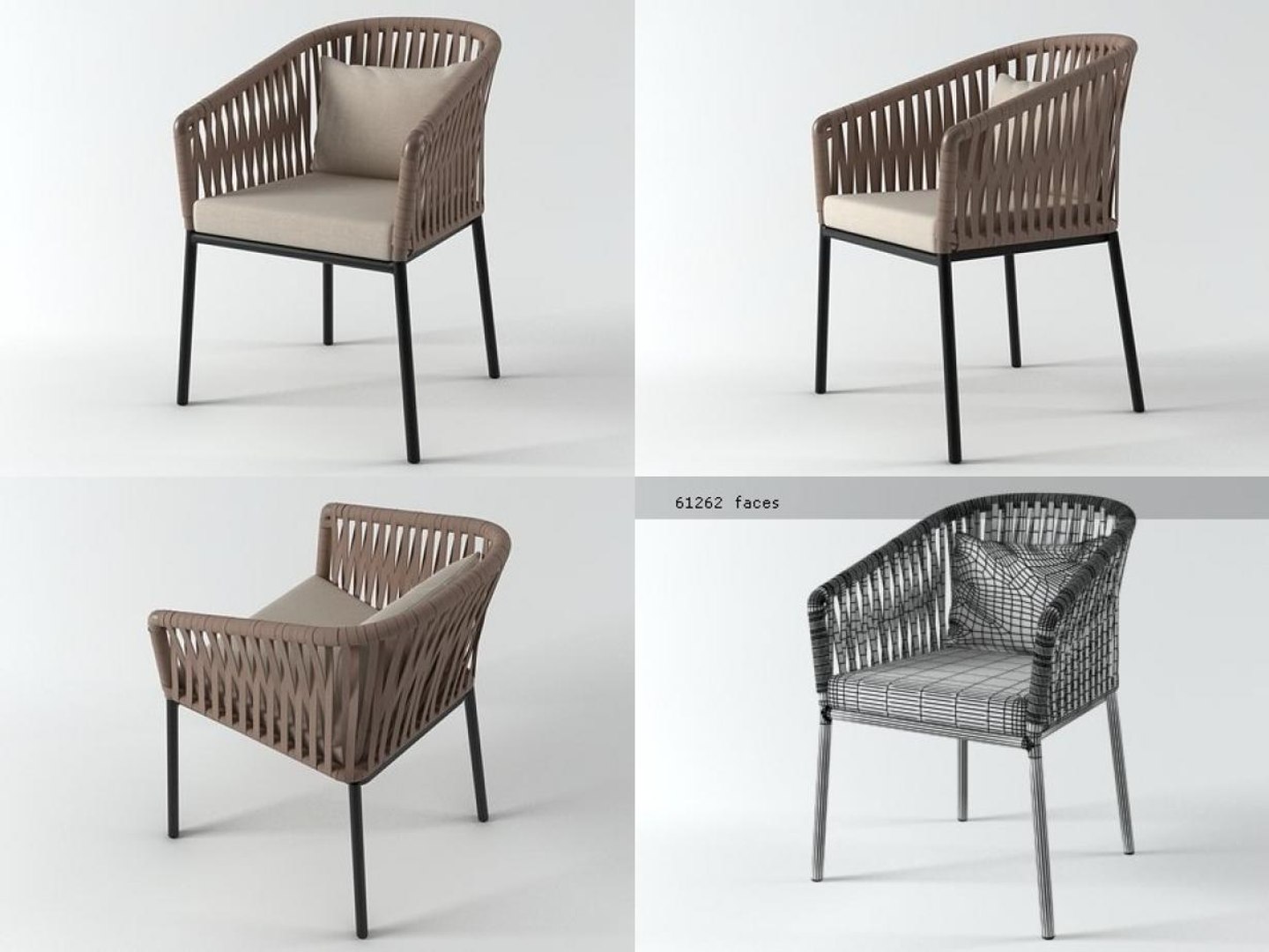 3D Bitta Chair - TurboSquid 1188625