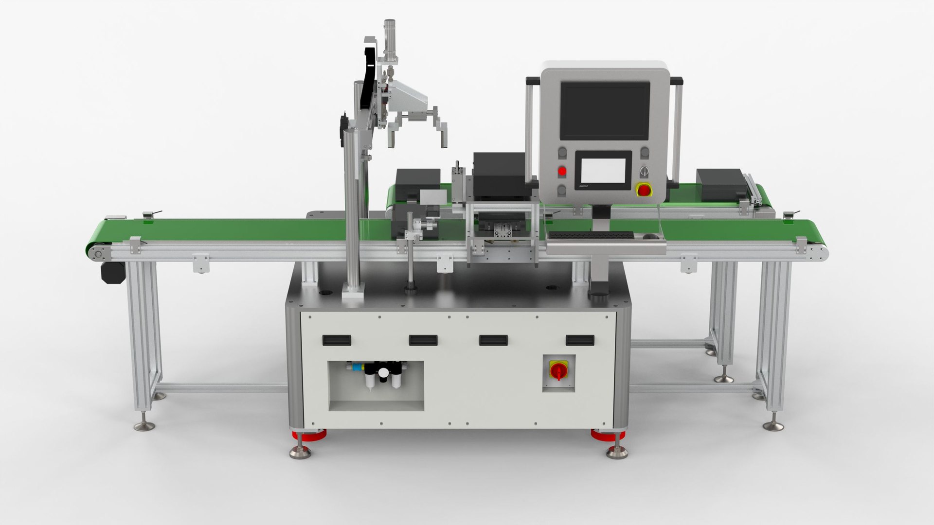 3D Model Automatic Lithium Battery Sorting Machine - TurboSquid 1955155