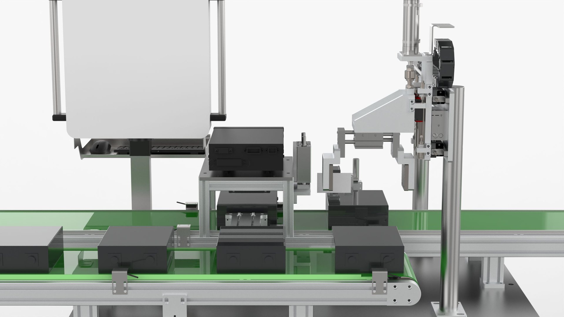 3D Model Automatic Lithium Battery Sorting Machine - TurboSquid 1955155