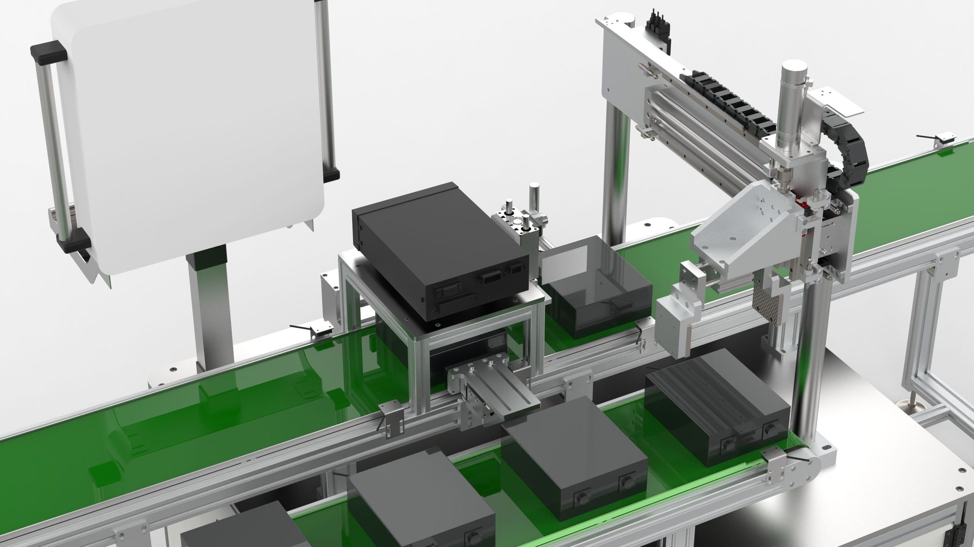 3D Model Automatic Lithium Battery Sorting Machine - TurboSquid 1955155