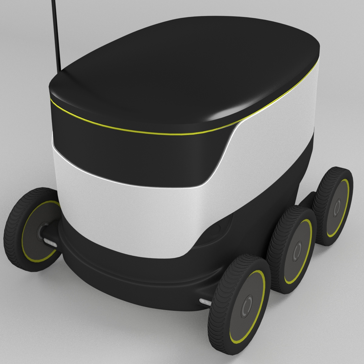 Delivery robot model - TurboSquid 1150318