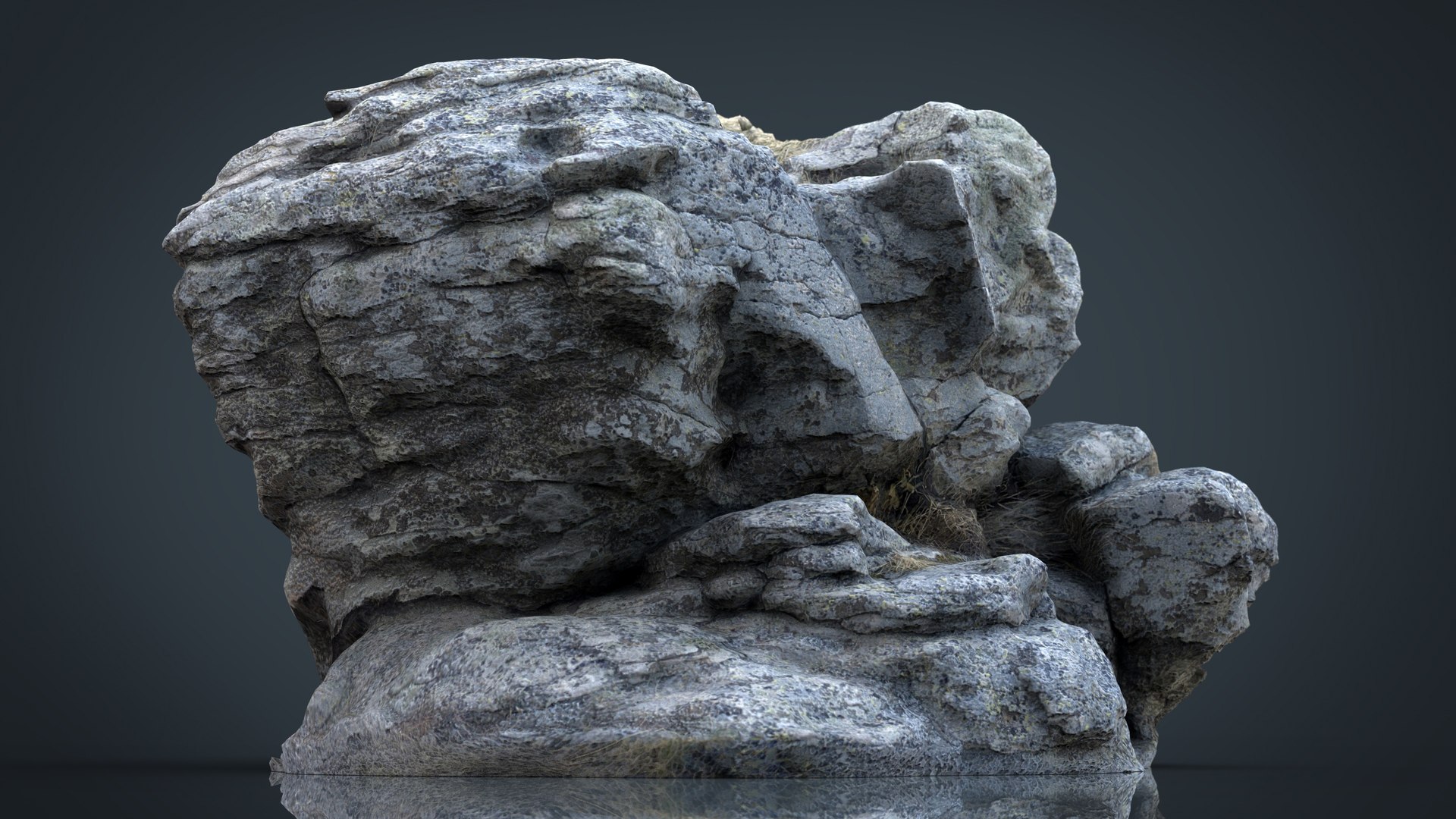 Rock Model - TurboSquid 1211099