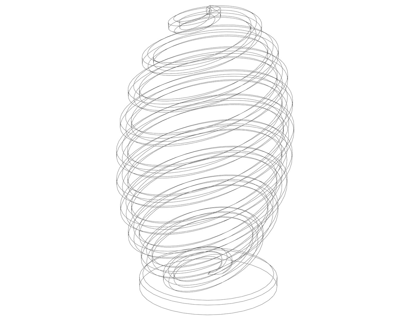 3D Hexagon Geometric Spring Art model - TurboSquid 2181393