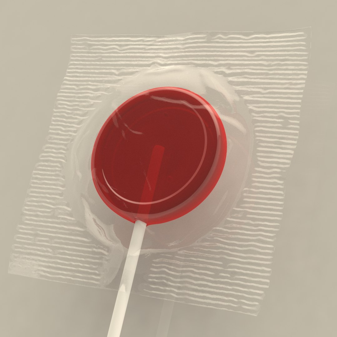 3d sucker candy