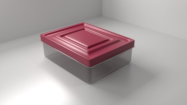 Food container 3 3D model - TurboSquid 1444042