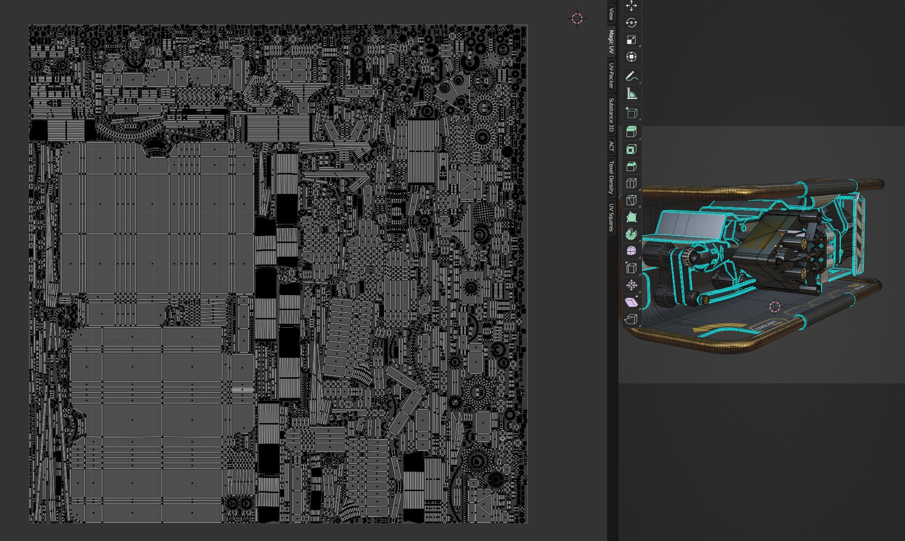 3D Sci-fi Hard Surface Model Collection Model - TurboSquid 2163296