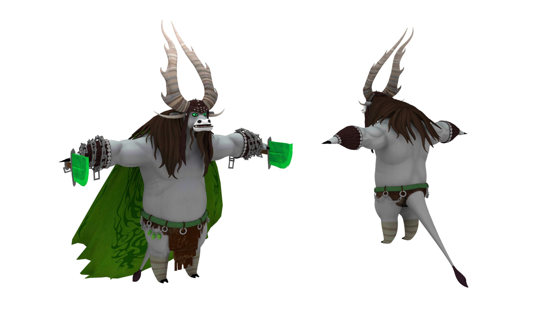 3D Model Kai From Kung Fu Panda - TurboSquid 2296088
