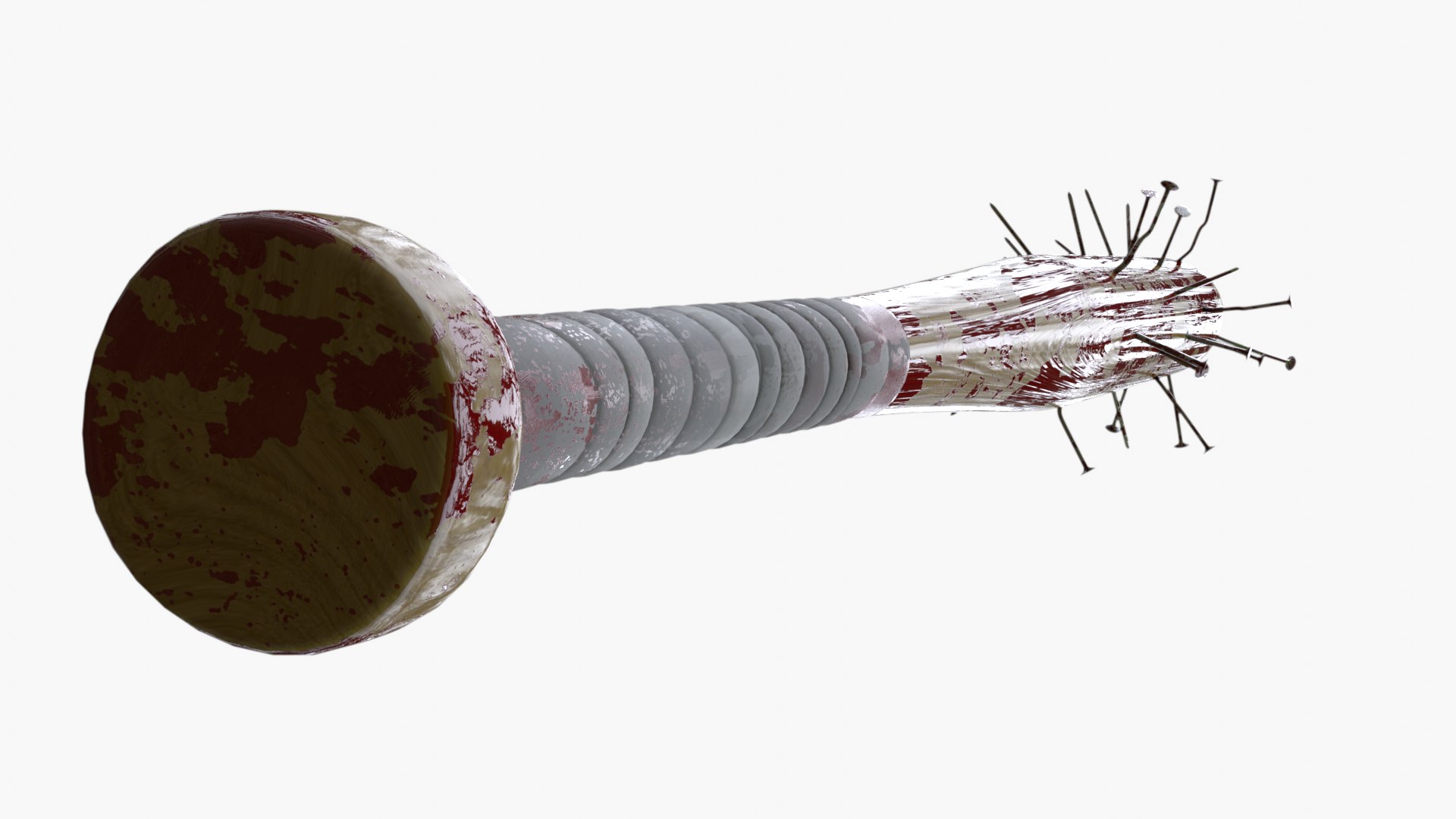 Baseball Bat With Nails 3D model - TurboSquid 1718369