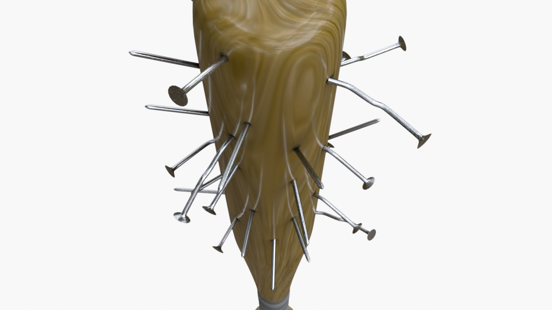 Baseball Bat With Nails 3D model - TurboSquid 1718369