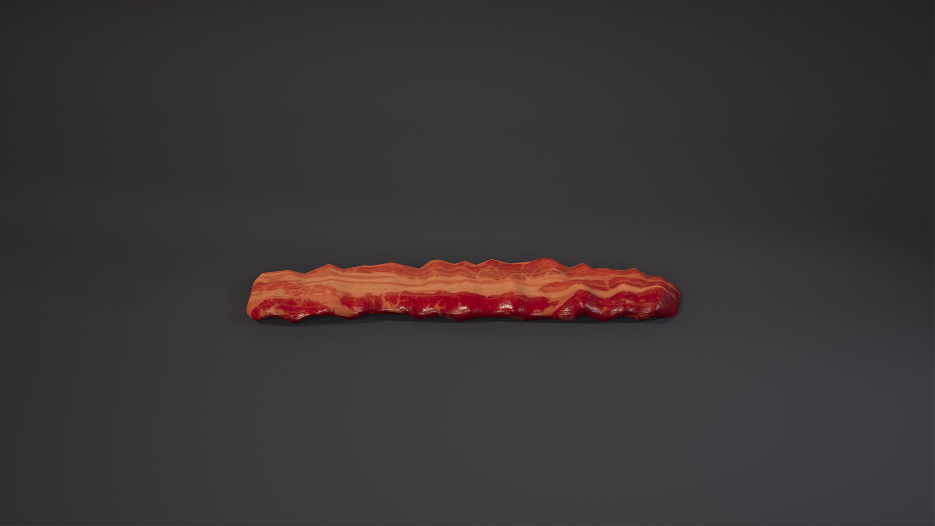 Bacon Pork Food 3D Model - TurboSquid 1686334