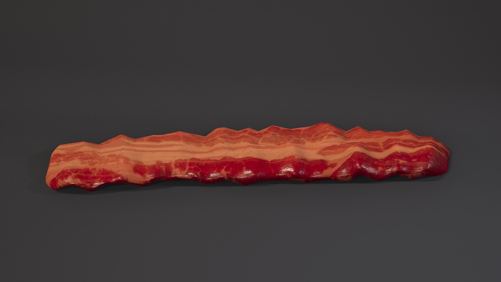 Bacon Pork Food 3D Model - TurboSquid 1686334