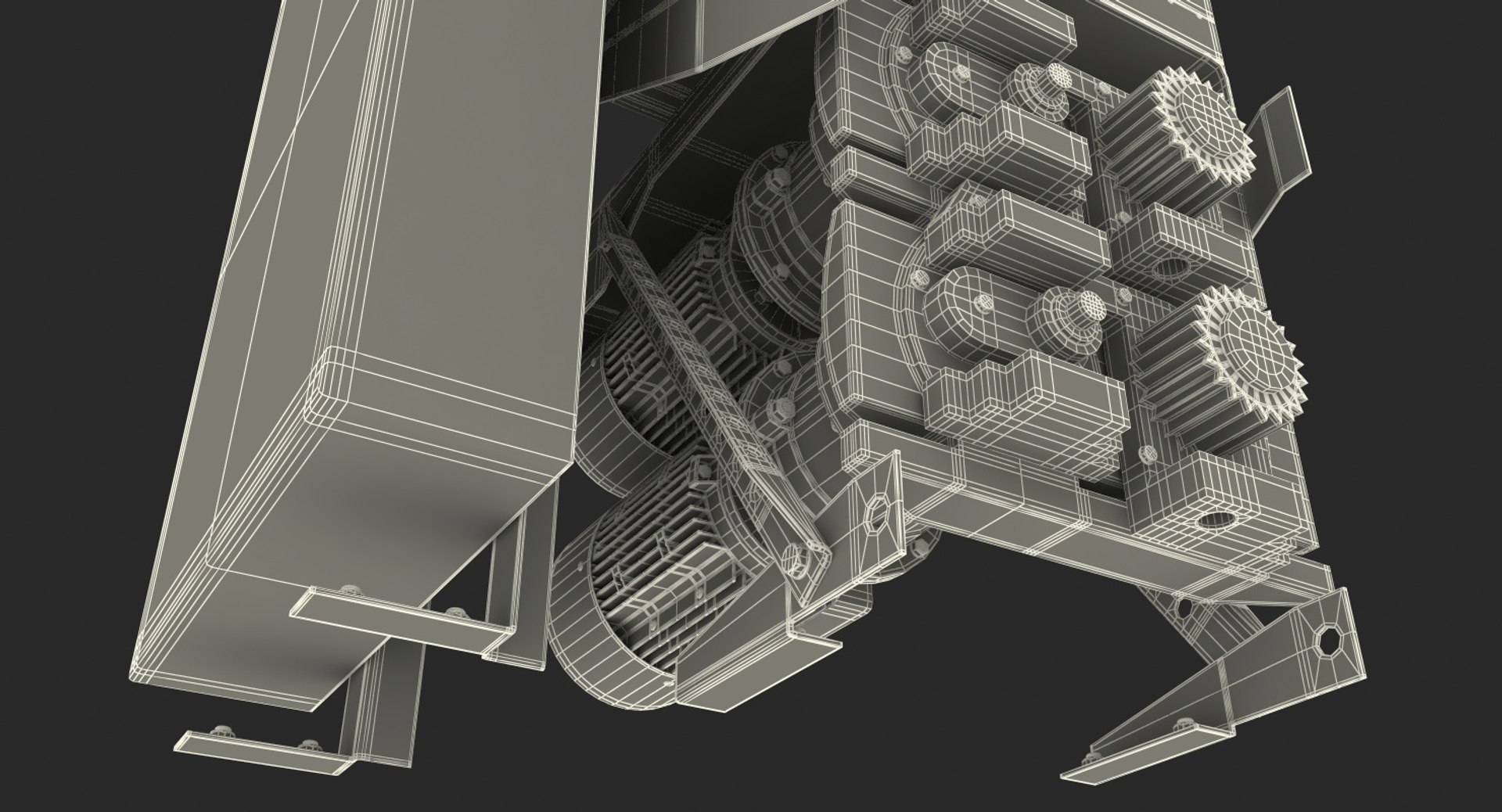3D elevator motor engine - TurboSquid 1416883