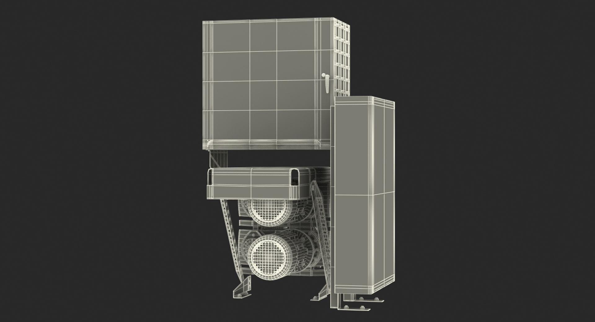 3D Elevator Motor Engine - TurboSquid 1416883