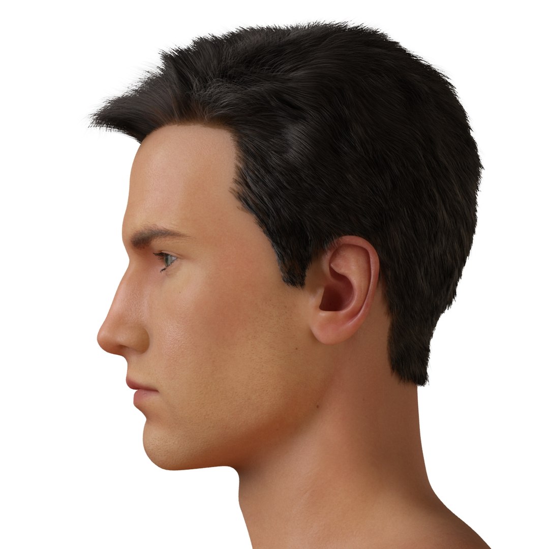 Male Character Realistic 3d Model